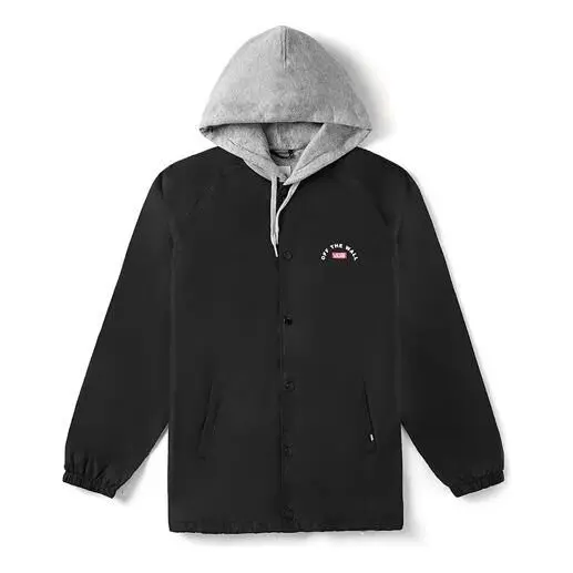 VANS Hooded Casual Jacket - Black