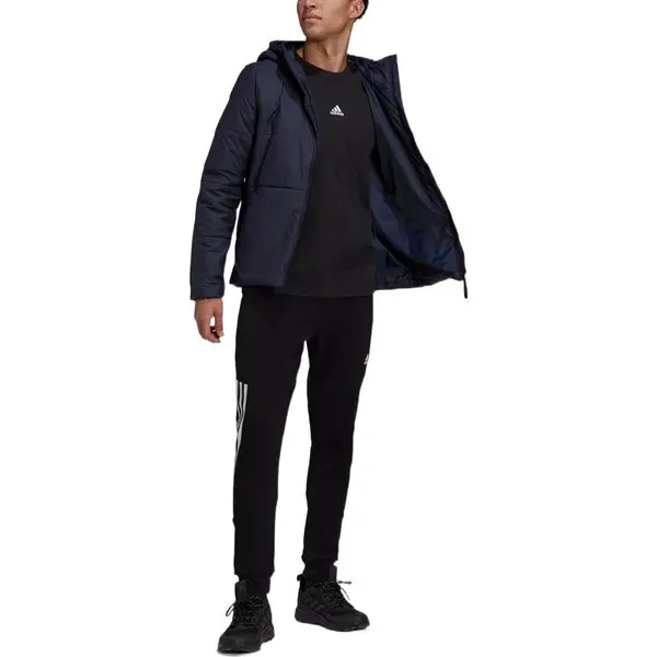Adidas Hooded Insulated Jacket - Blue