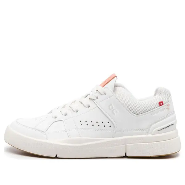 On The Roger Clubhouse Sneakers - White/flamingo