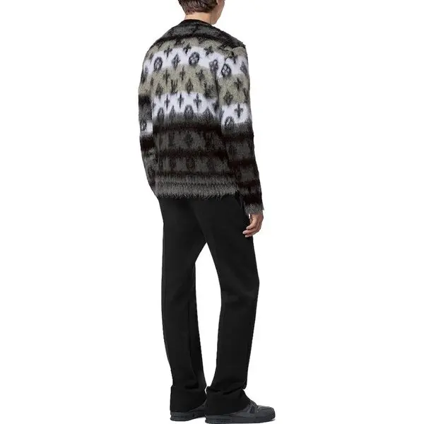 LOUIS VUITTON Monogram Mohair Cardigan