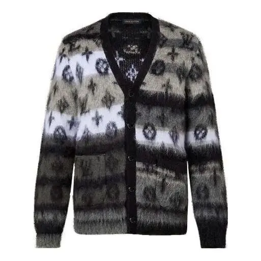 LOUIS VUITTON Monogram Mohair Cardigan - Multi-color