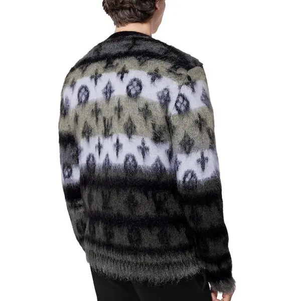 LOUIS VUITTON Monogram Mohair Cardigan - Multi-color