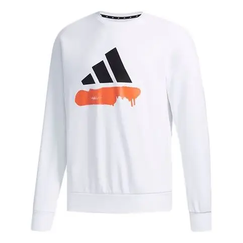 Adidas O2 Swt Bos Casual Sports Pullover - White
