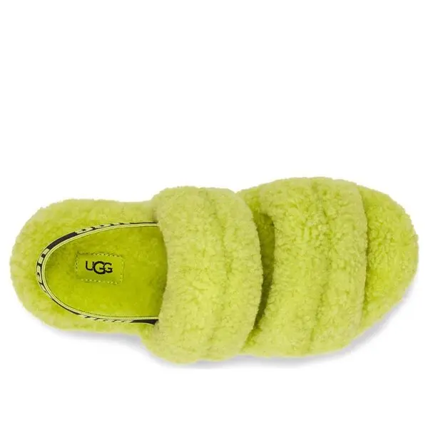 UGG Oh Fluffita Platform Sandals - Key Lime