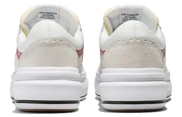VANS Old Skool Overt Comfycush Sneakers - White/red