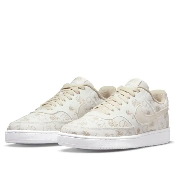 Nike Court Vision Low "valentine's Day" Sneakers - Cream/yellow