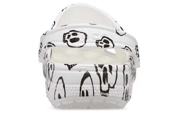 CROCS Classic Skull Print Clogs
