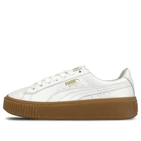 PUMA Basket Platform Core Sneakers - White
