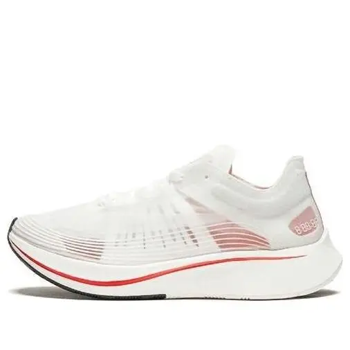 Nike Zoom Fly Sp "breaking 2" Low Top Sneakers - White/red