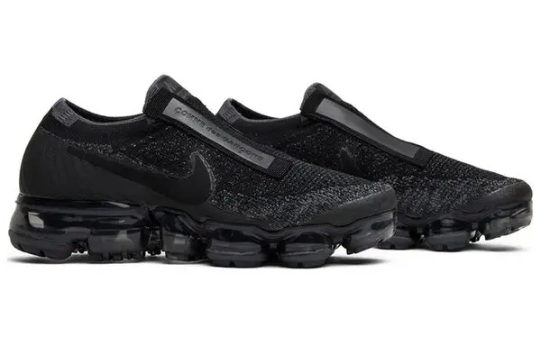 Nike X Comme Des Garcons Air Vapormax Low Top Sneakers - Black