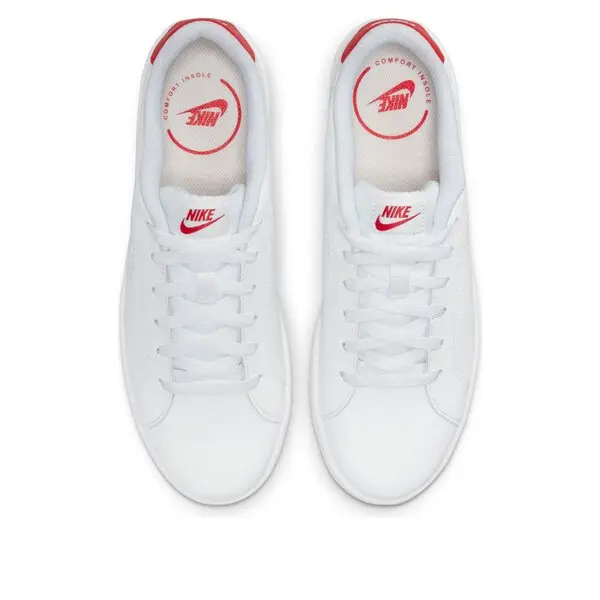 Nike Court Royale 2 Low Top Sneakers - White/red