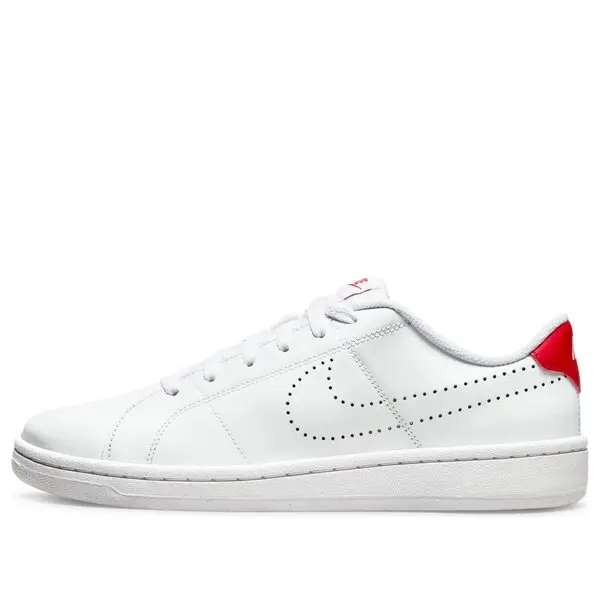 Nike Court Royale 2 Low Top Sneakers - White/red