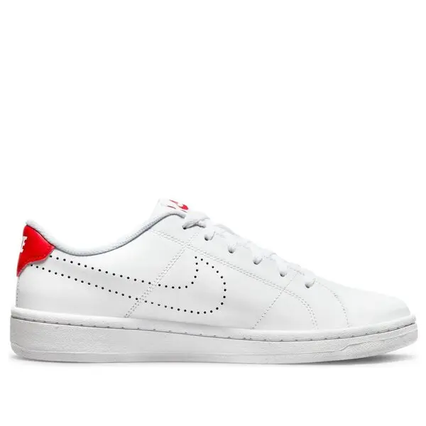 Nike Court Royale 2 Low Top Sneakers - White/red