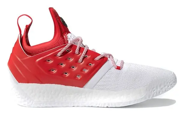 Adidas Harden Volume 2 Basketball Sneakers - White/red