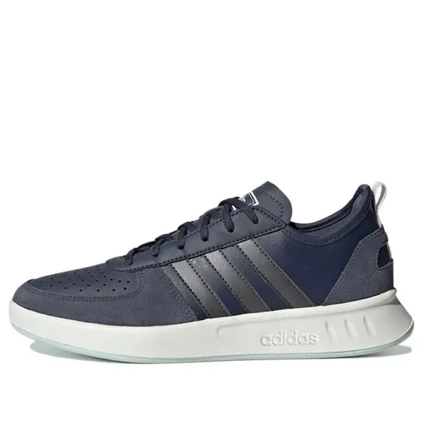 Adidas Court 80s Low Top Sneakers - Blue/white
