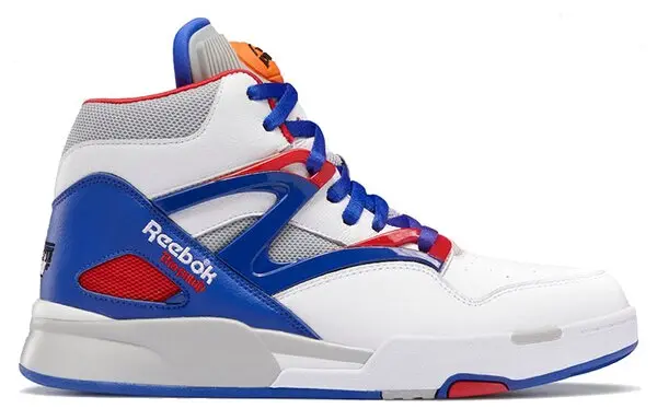 REEBOK Pump Omni Zone Ii "tricolor" High Top Sneakers - Blue/white