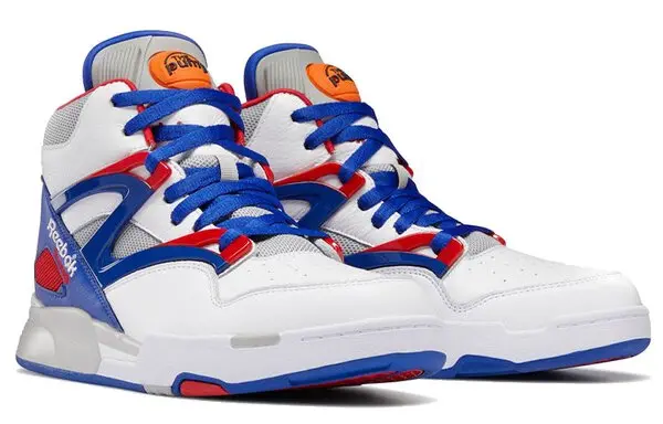 REEBOK Pump Omni Zone Ii "tricolor" High Top Sneakers - Blue/white