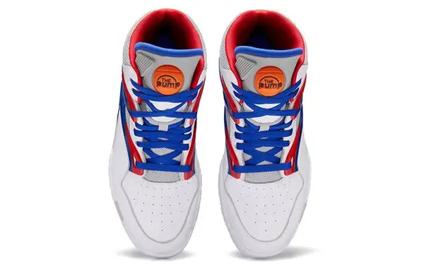 REEBOK Pump Omni Zone Ii "tricolor" High Top Sneakers - Blue/white