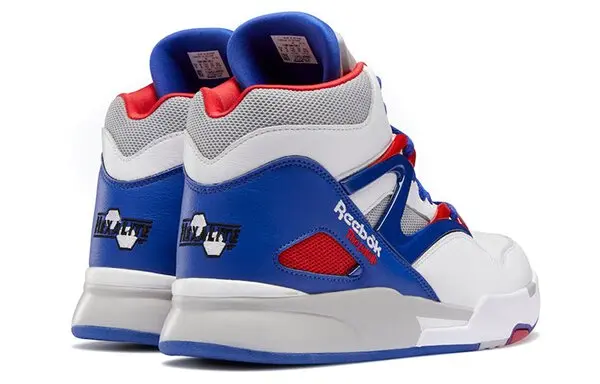 REEBOK Pump Omni Zone Ii "tricolor" High Top Sneakers - Blue/white