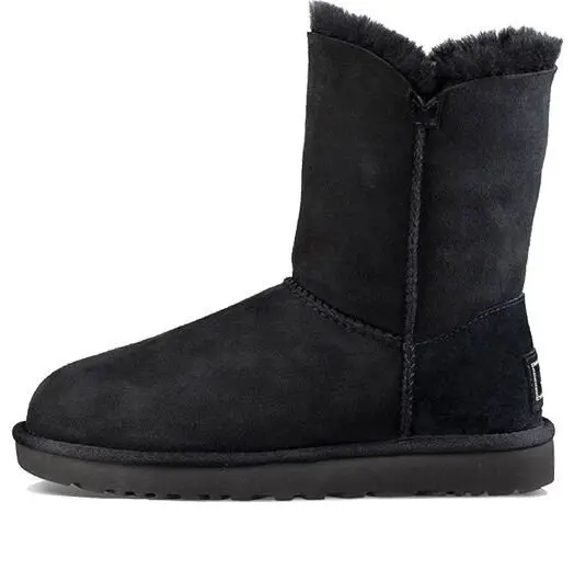 UGG Classic Bling Button Boots - Black