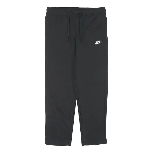Nike Club Athleisure Drawstring Long Pants - Black