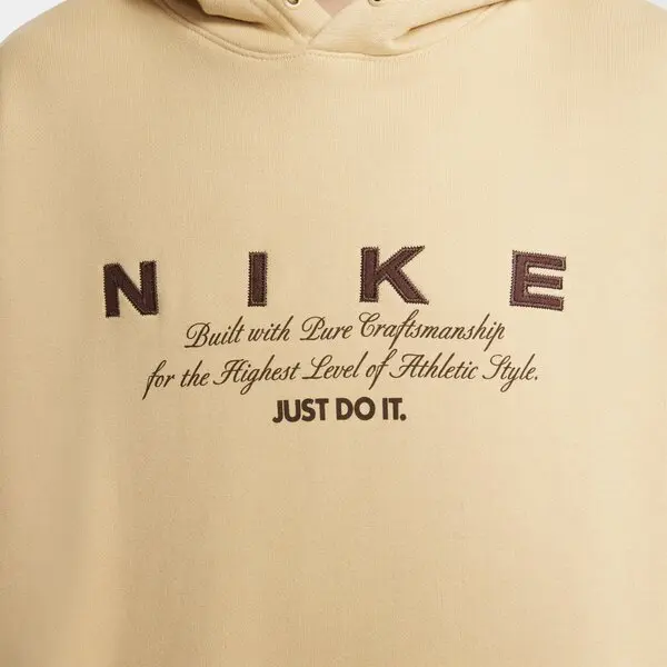 Nike Club Hoodie - Beige/brown
