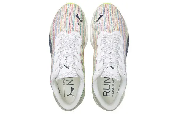 PUMA Magnify Nitro Sp Athletic Sneakers - Cream/green