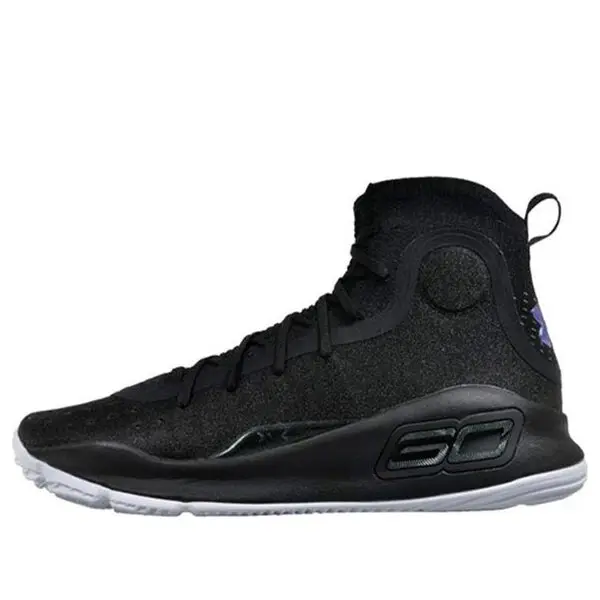 Under Armour Curry 4 'more Range' High Top Sneakers - Black
