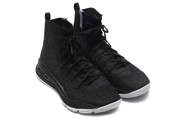 Under Armour Curry 4 'more Range' High Top Sneakers - Black