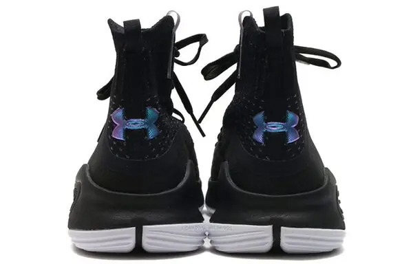 Under Armour Curry 4 'more Range' High Top Sneakers - Black