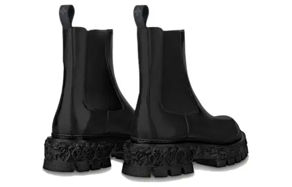 LOUIS VUITTON Baroque Chelsea Boots
