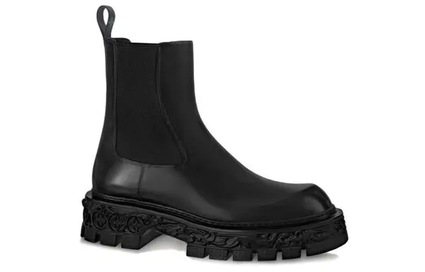 LOUIS VUITTON Baroque Chelsea Boots