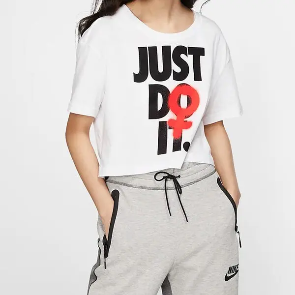 Nike Nsw Rebel Crop Short Sleeve T-shirt