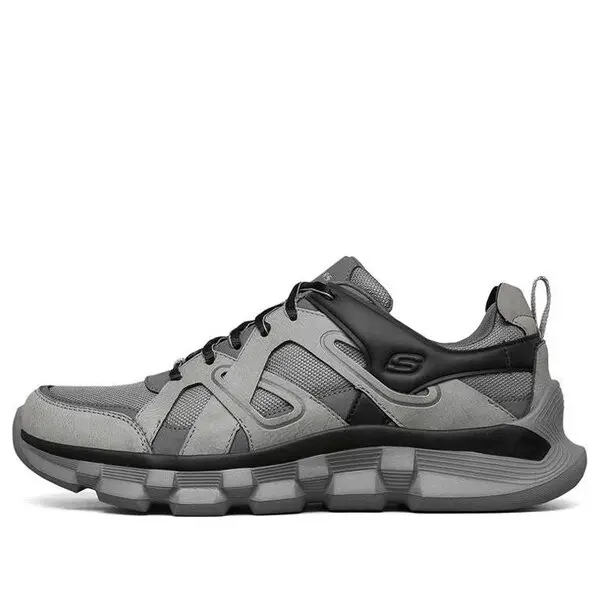 Sketchers Blockside Sport Lace-up Sneakers - Grey