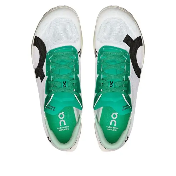 On Cloudspike Amplius 2 Athletic Sneakers - Mint/white