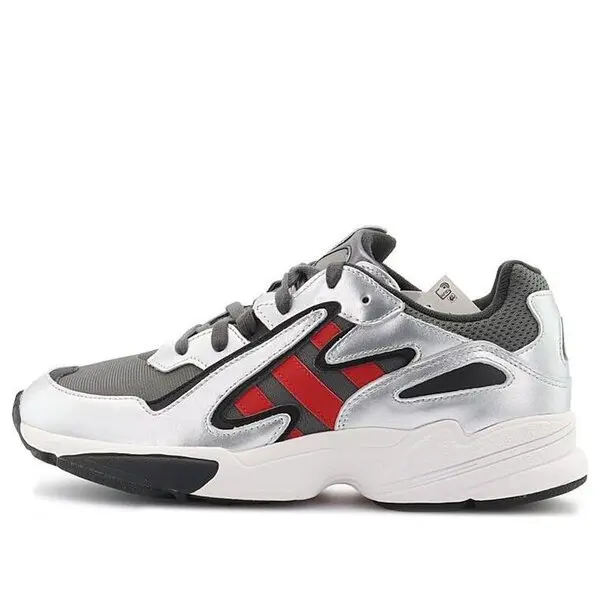 Adidas Yung-96 Chasm 'silver Metallic Scarlet - Grefou/scarle/silvmt