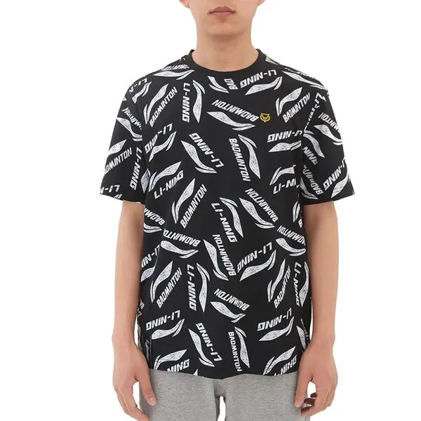 LI-NING All-over Print Quick-drying T-shirt