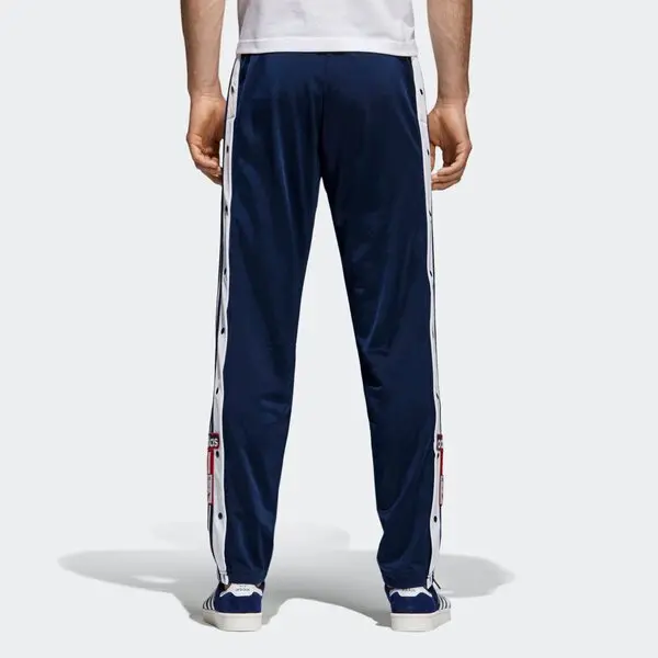 Adidas Originals Side Button Track Pants - Navy