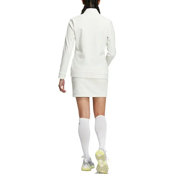 Adidas Three-stripe Long Sleeve Jacket And Skirt Set