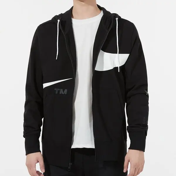 Nike Hooded Jacket With Large Logo Print