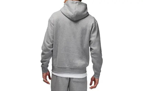 JORDAN Fleece Pullover Hoodie - Grey