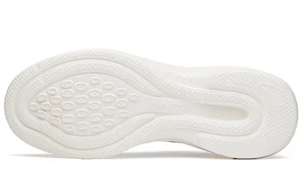 ANTA Running Series Flyknit Sneakers - White/blue