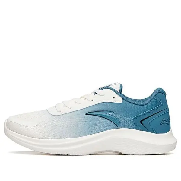 ANTA Running Series Flyknit Sneakers - White/blue