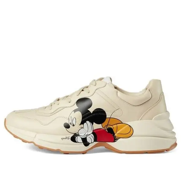 Gucci Disney X Rhyton 'mickey Mouse' Sneakers - White