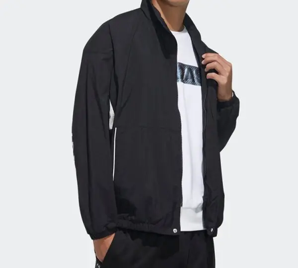 Adidas Zipper Stand Collar Woven Jacket