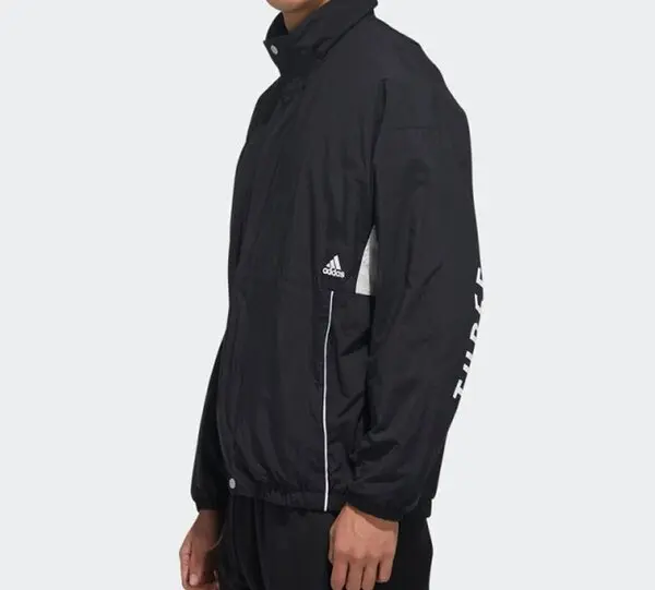 Adidas Zipper Stand Collar Woven Jacket