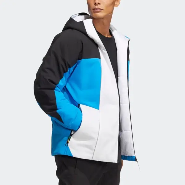 Adidas Color Block Hooded Jacket