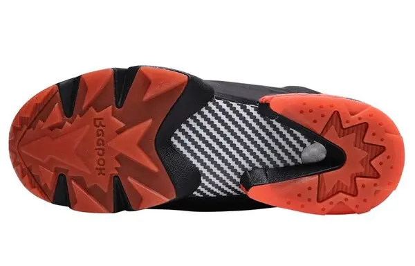 REEBOK Instapump Fury Og " Blood Orange" Sneakers - Black