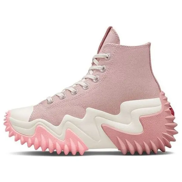 CONVERSE Run Star Motion Platform High Top Sneakers - Pink/white
