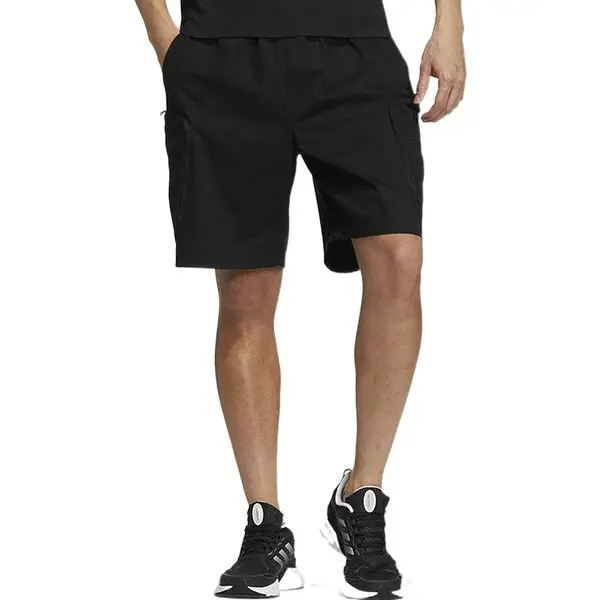 Adidas Logo Printing Casual Straight Shorts